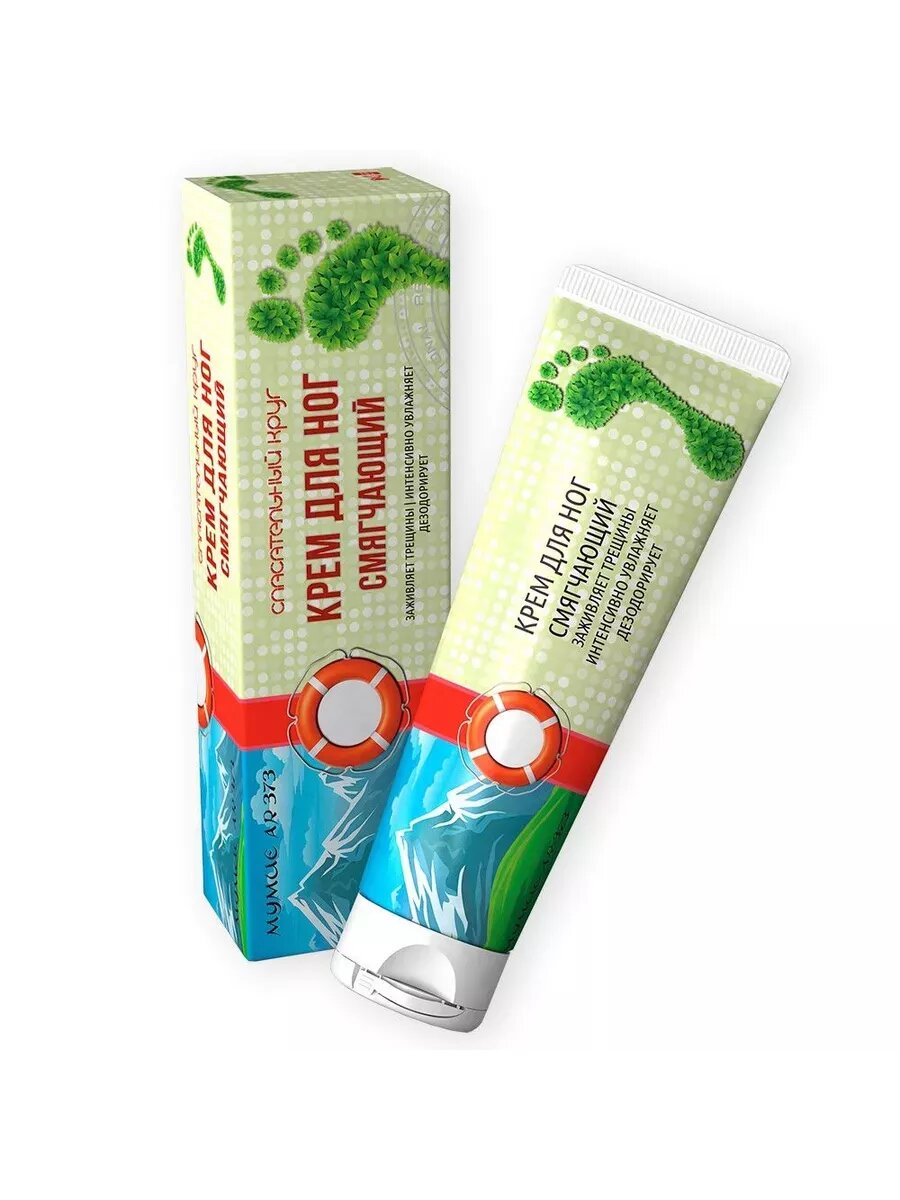 Спасательный Круг Крем Д/ног Смягч 100мл- 2 шт.