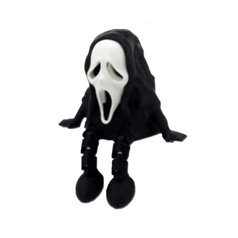 Миниатюрная фигурка Человек в плаще и тыква для Хэллоуина, - 3