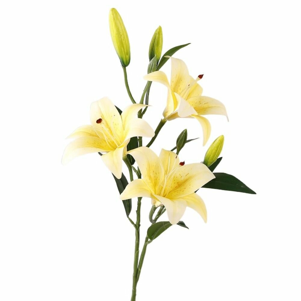 Шелковый цветок Лилии Брауни