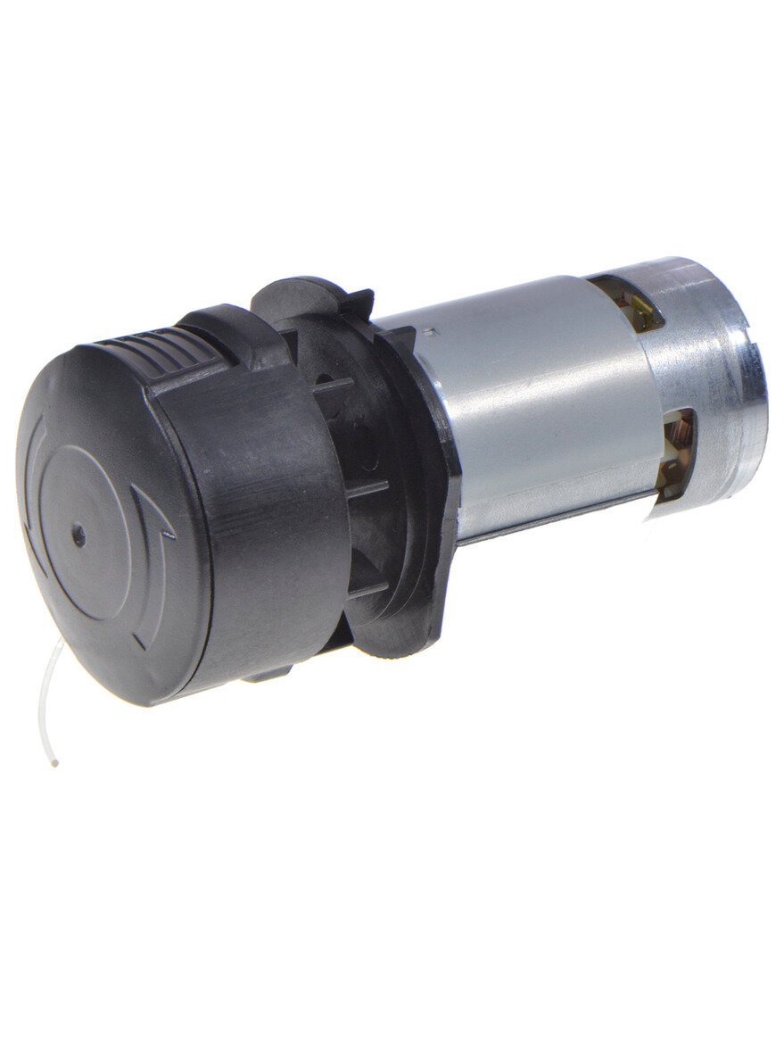 Двигатель HRS775S-6629F DC 20V с опорой двигателя и крышкой катушки в сборе (EV 18+20+58) # для триммера (электрокосы) ЗУБР ТА-185-21