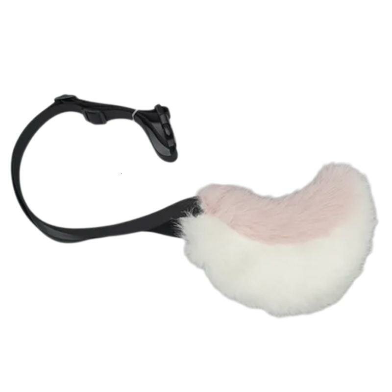 Плюшевый хвост кролика, Хвост кролика розовый и