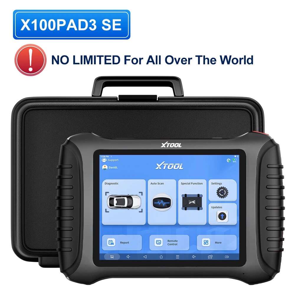 XTOOL X100 PAD3 SE Программатор ключей IMMO Все потерянные ключи Встроенный CANFD Инструменты для диагностики автомобиля Кодирование ЭБУ Автомобильный сканер 38+ Сброс местной доставки