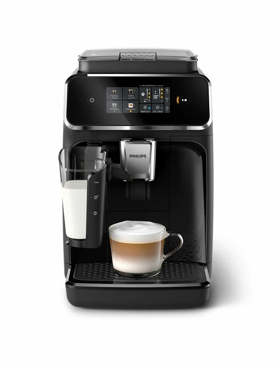 Кофемашина Philips Автоматическая LatteGo EP2331/10 черный, хром