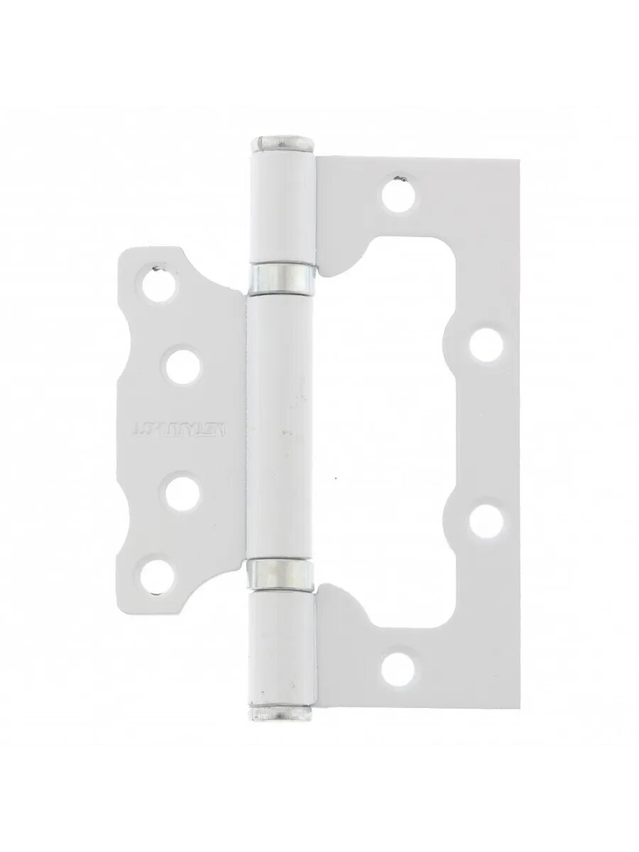 Петля накладная ПНУ100, белая, 4 шт, (Металлист), -, 91565