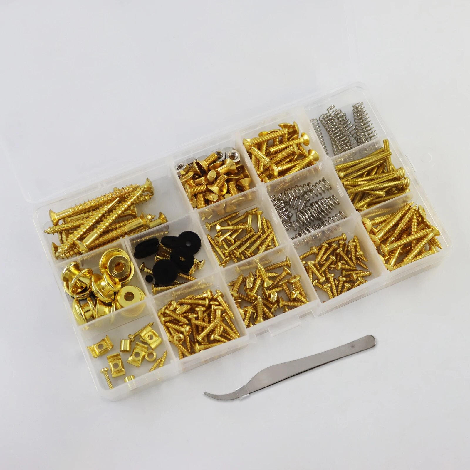 Набор крепежа для гитары 208 шт, Gold Set