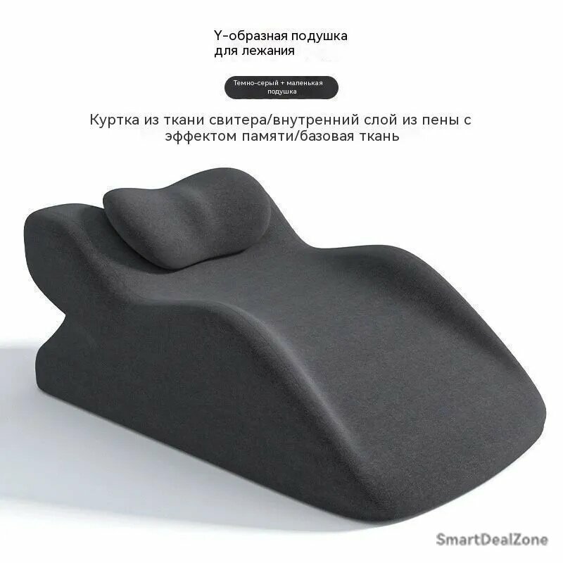Подушка-валик 36x60см, — фото 1