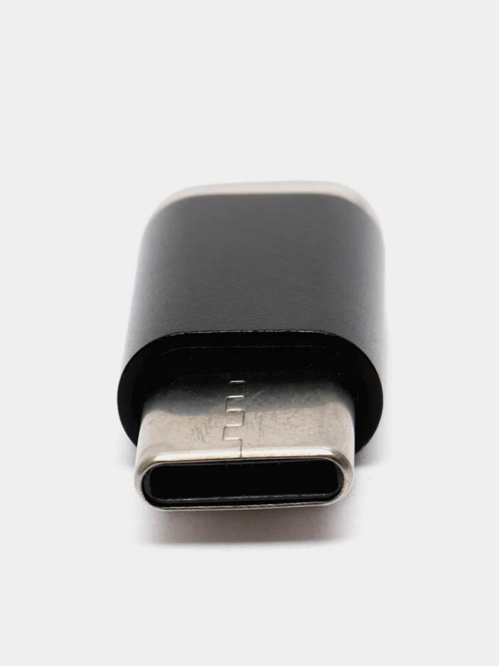 Переходник Type-C штекер - microUSB гнездо — фото 1