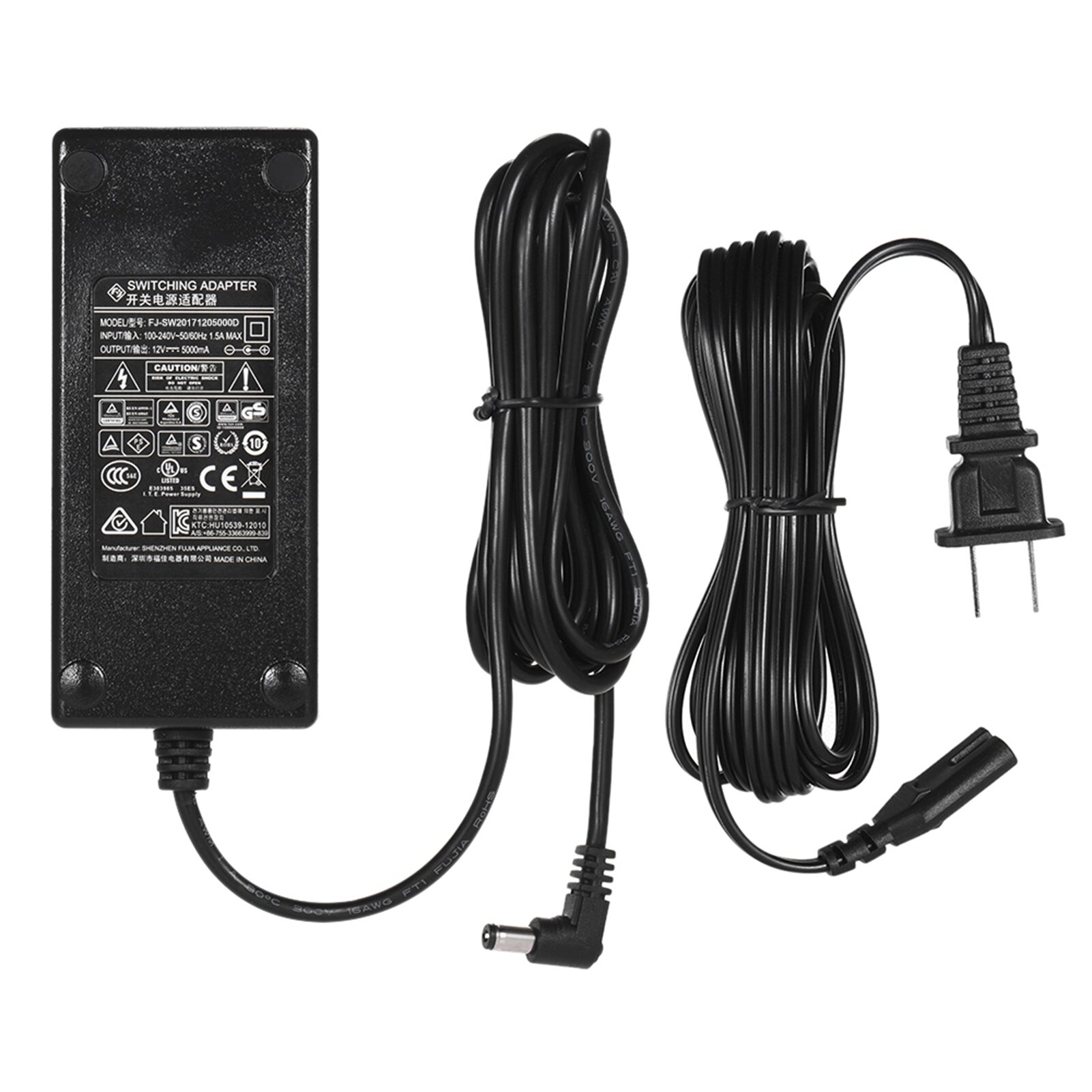 Адаптер питания YONGNUO FJ 12V 5A переменного тока с Разъемом AU Широким напряжением 100-240 В для YONGNUO YN600L Серии YN300III YN168 YN216 YN1410 YN300Air YN160III YN360 YN608 YN600RGB YN308 YN600 Air LED Video Light