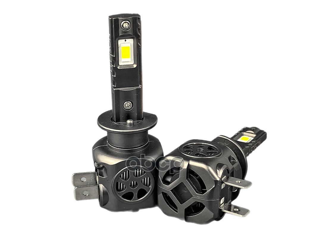 Лампа светодиодная H1-12V 40W, 4000Lm, 5000K, CANBUS, кулер, серия Compact №4 LEDISON арт. No4H1 - высокое качество товара