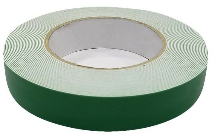 Скотч двухсторонний для крепления зеркал 25мм (10м)