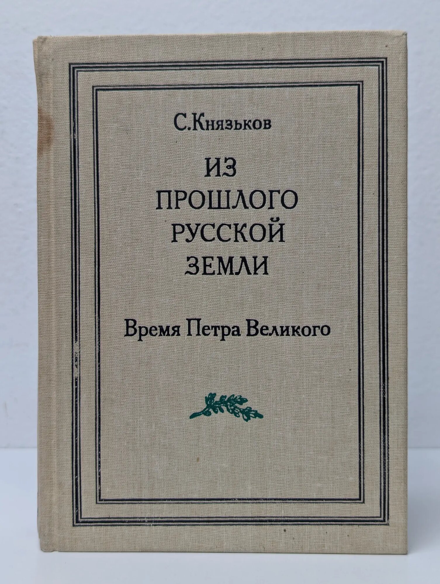 Из прошлого Русской земли. Время Петра Великого Князьков Сергей Александрович 1991