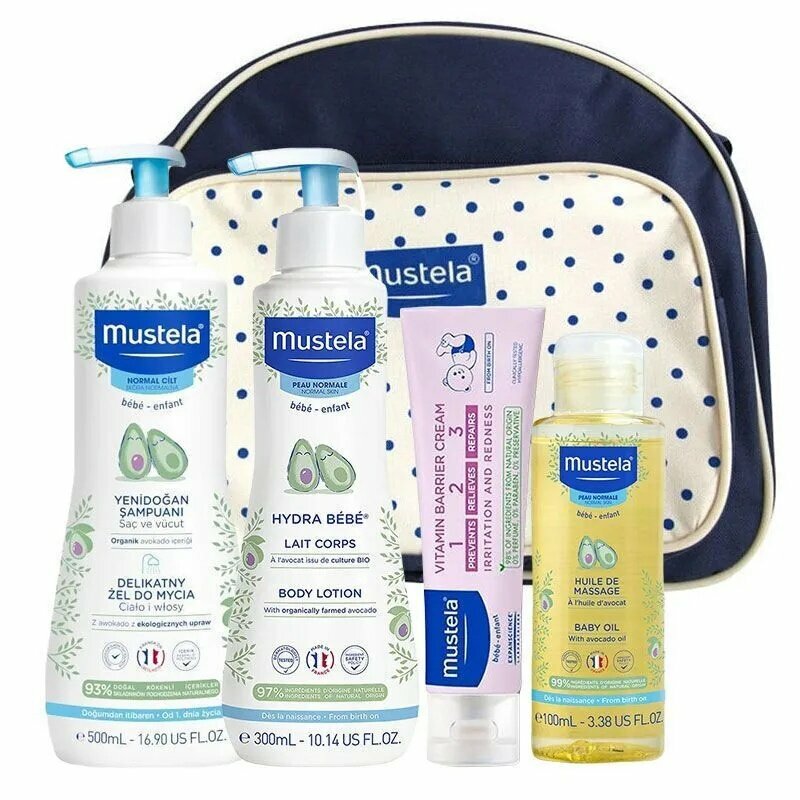 Mustela Набор средств для гигиены 1000 мл