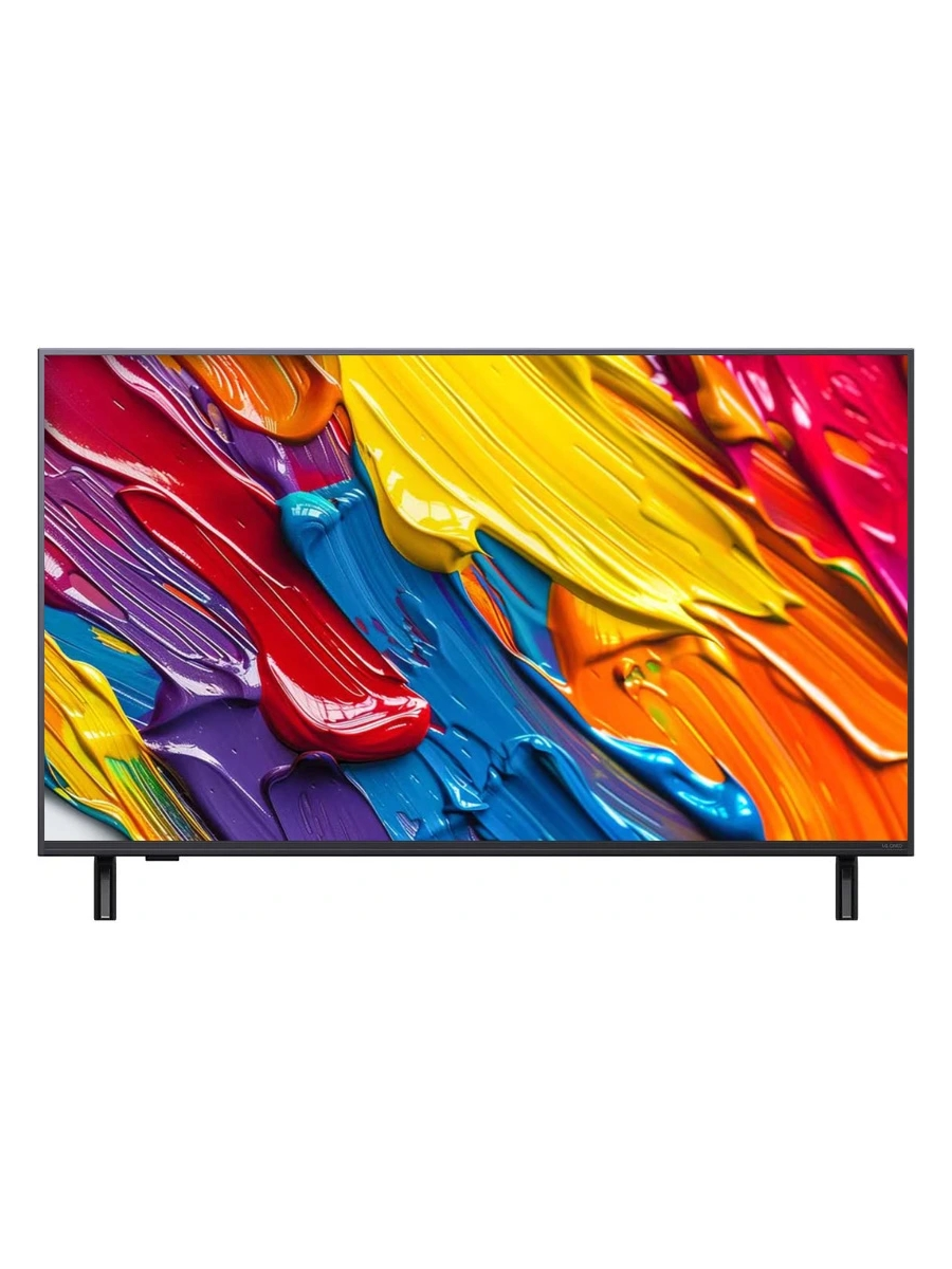 Телевизор LG 43QNED82A6B. ARUG 43" QNED, 4K Ultra HD, чер. титан, смарт ТВ, WebOS