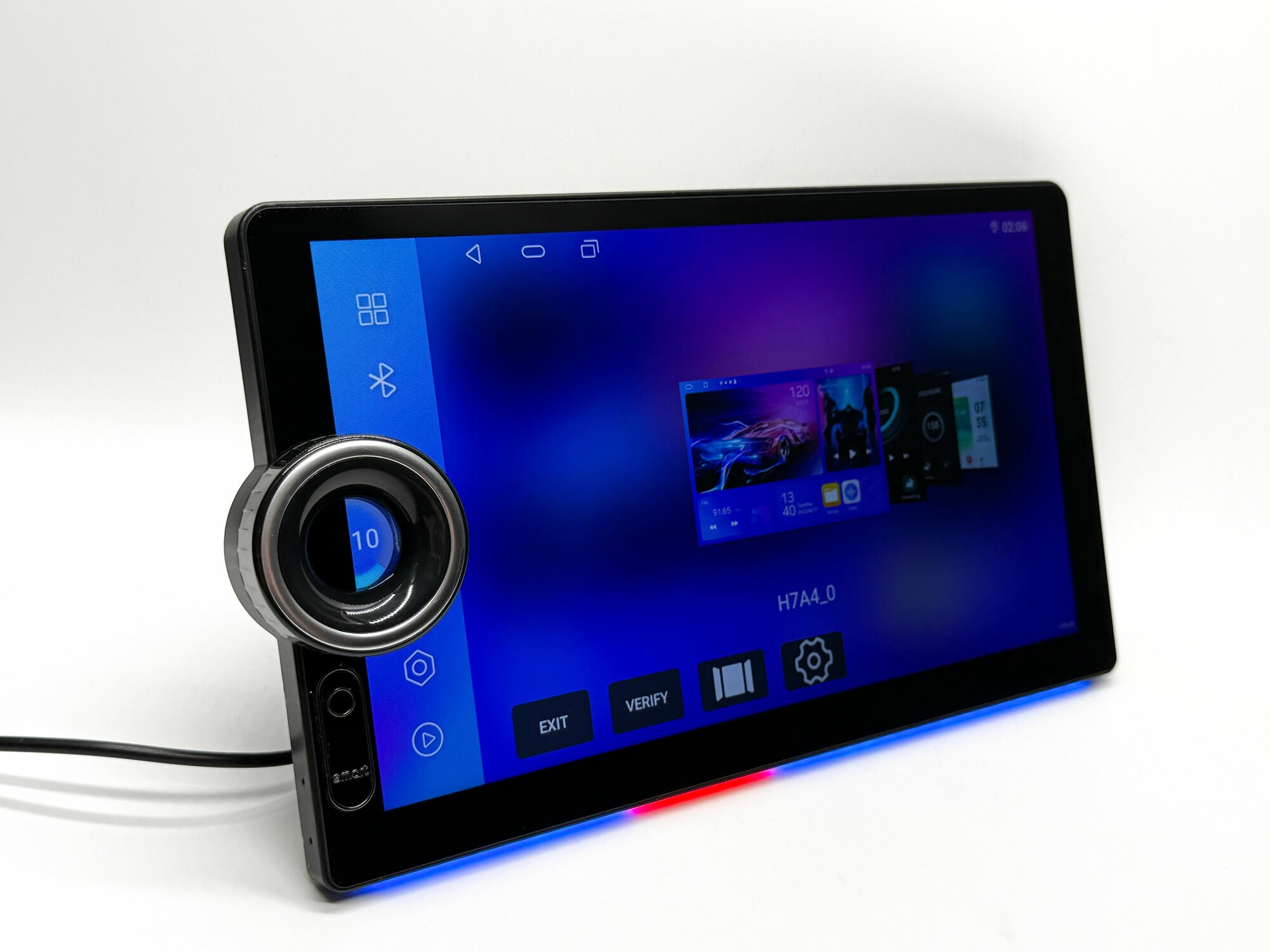 Магнитола 8-core 4/64 ГБ Hyundai Grand Starex H1 (TQ) 2007-2017 RGB-подсветкой и крутилкой