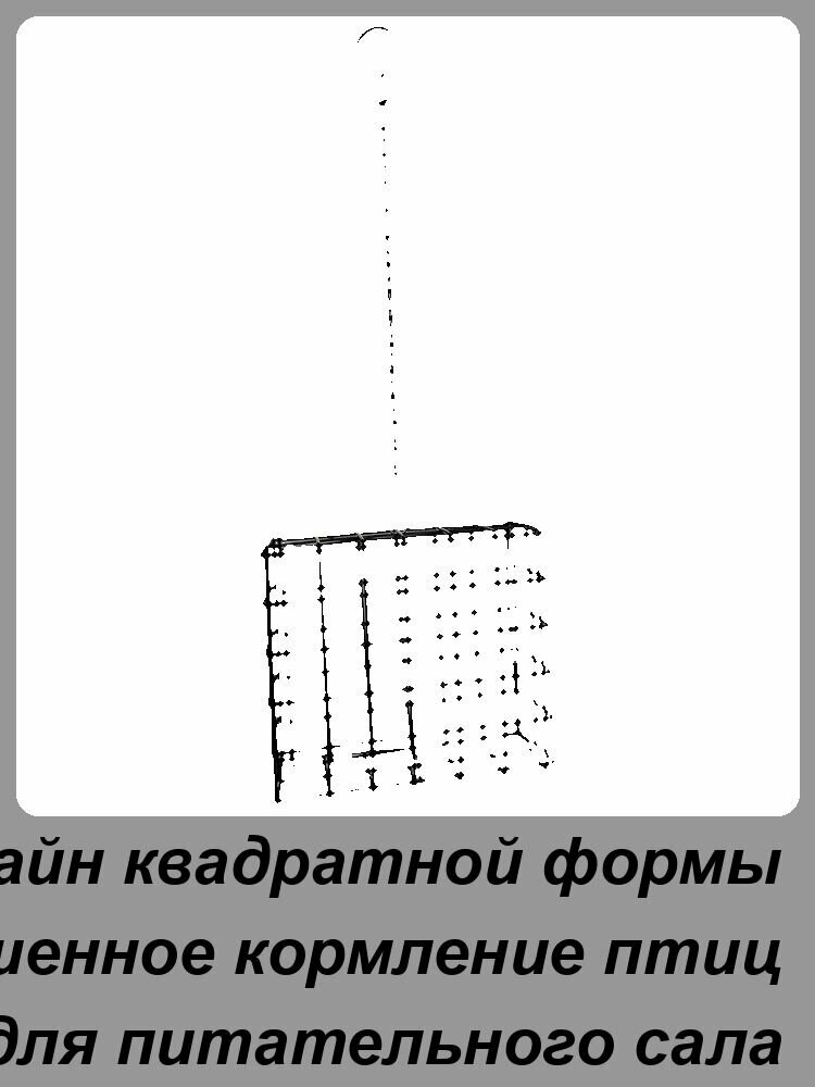 Кормушка для птиц, дятлов