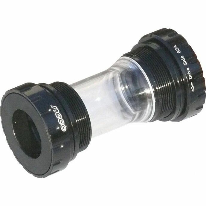 Каретка Neco BB401, (BSA) Hollowtech ll, черный