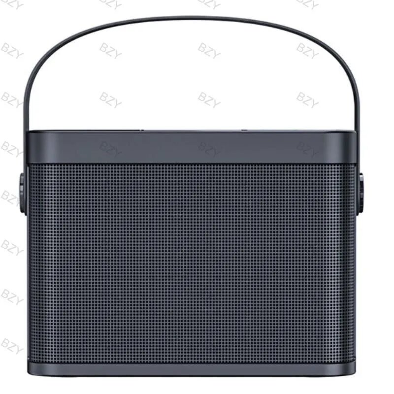 Караоке система с двумя микрофонами, портативная, с Bluetooth, черного цвета, для дома — фото 1