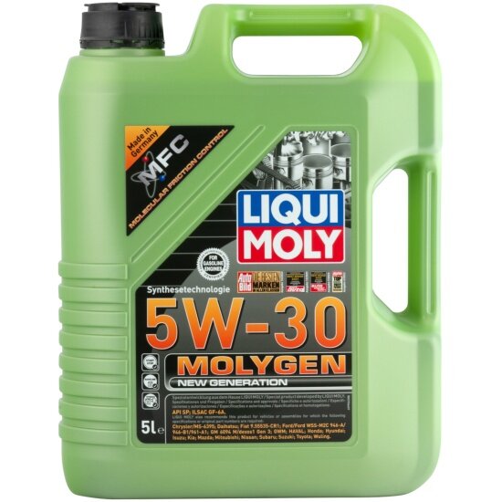 Моторное масло Liqui Moly Molygen New Generation 5W-30 HC-синтетическое 5 л