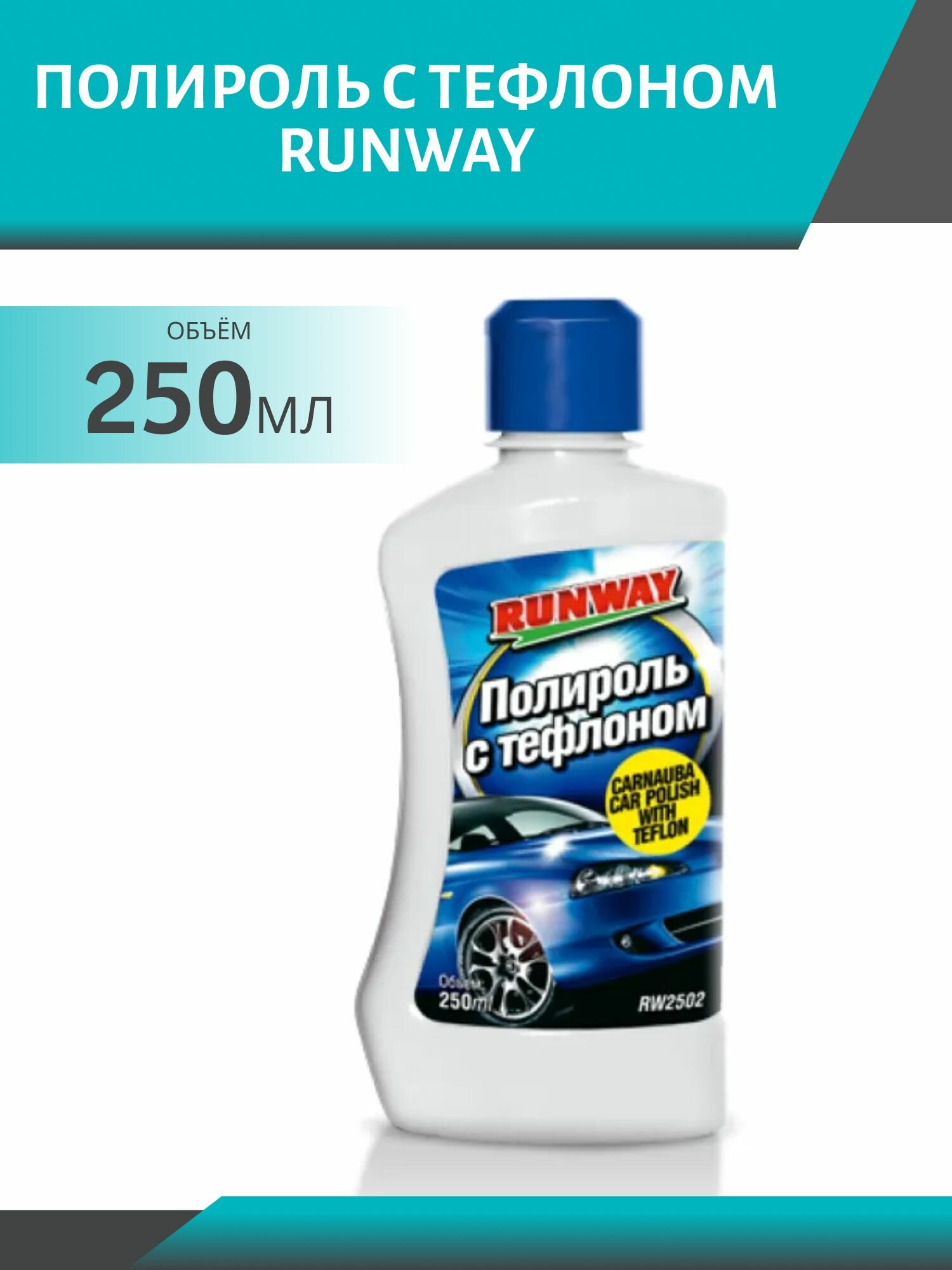 Полироль с тефлоном RUNWAY 250 мл