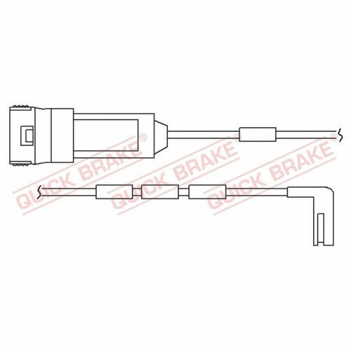Датчик износа дисковых тормозных колодок Quick Brake WS0124A для Opel Omega