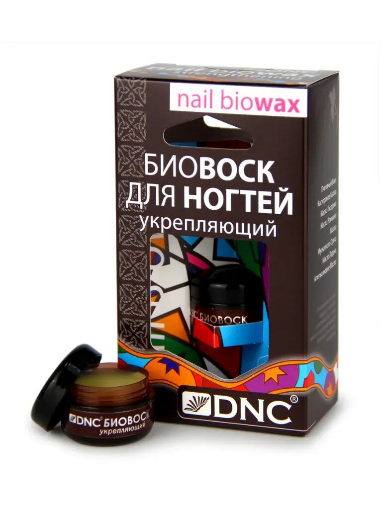 Биовоск для ногтей Dnc Укрепляющий, 6мл