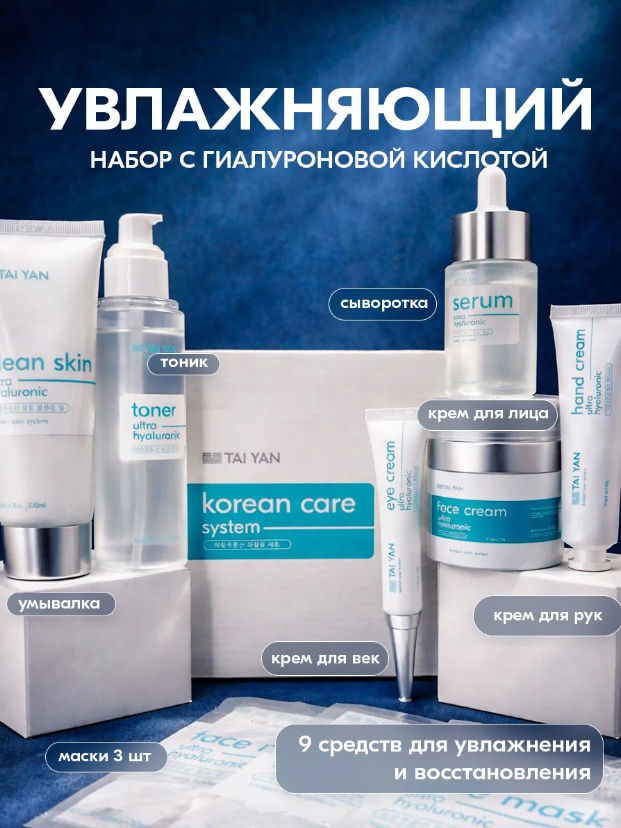 Подарочный набор уходовой косметики бьюти бокс, для женщин, подарок на 8 марта, для лица