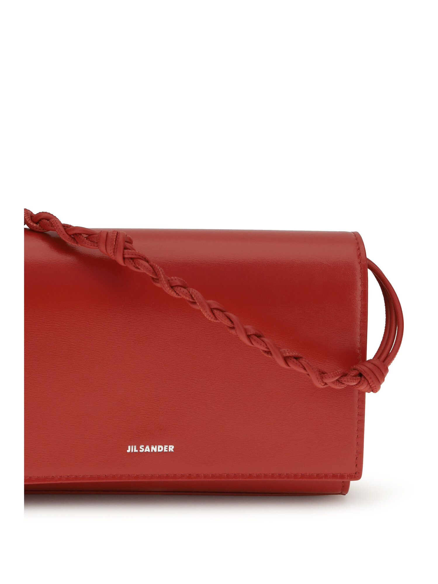 Кошелек Jil Sander, красный — фото 1