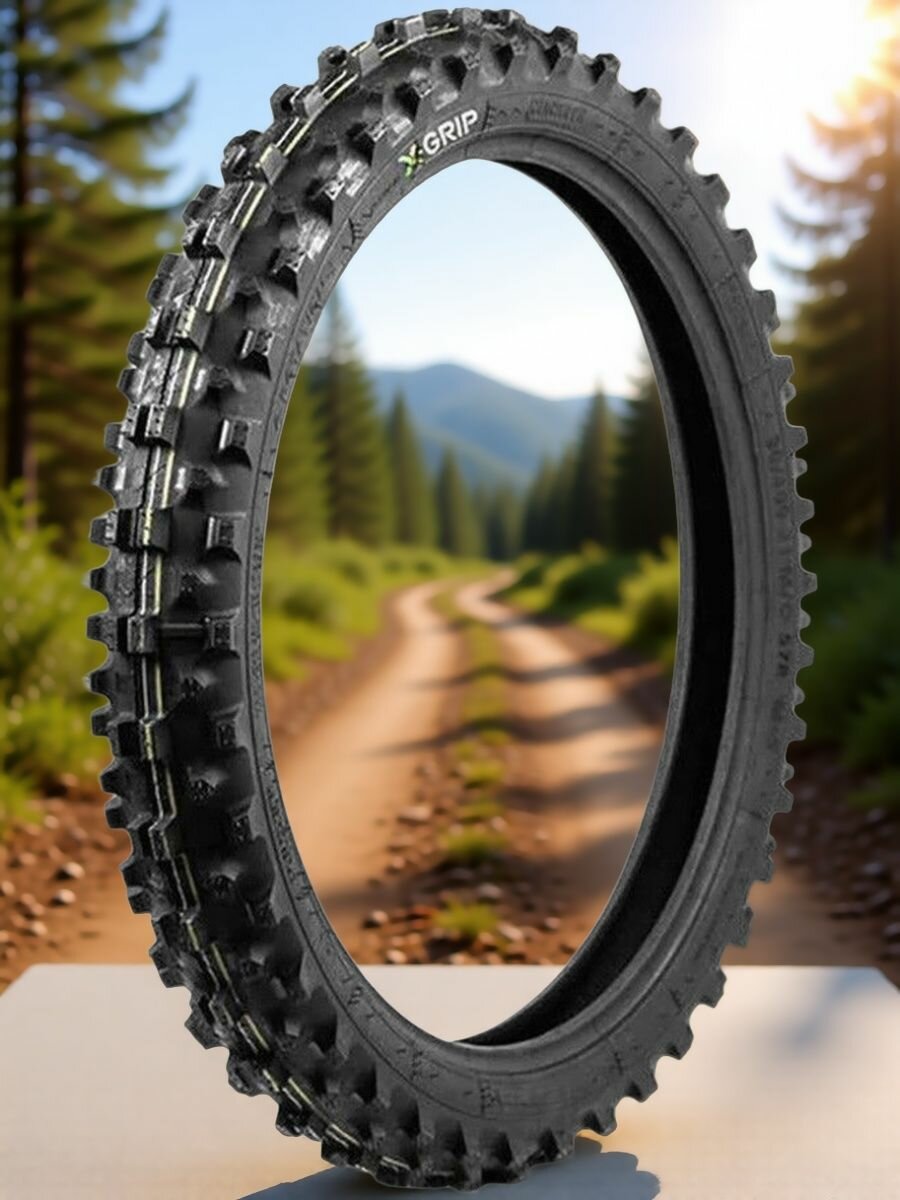 Мотошина X-Grip MACHETE 90/100 -21 57R TT Front Medium NHS 2024