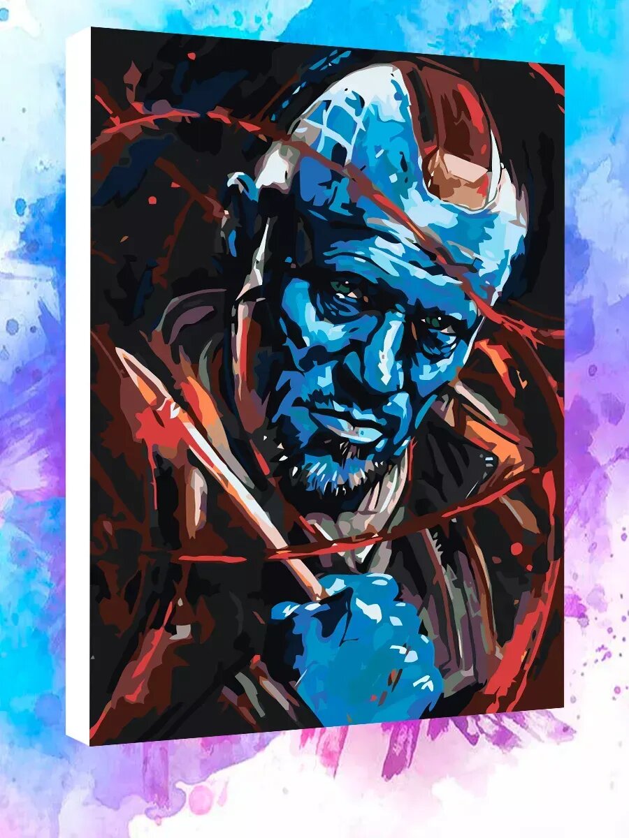 Картина по номерам Йонду Марвел Marvel Кино