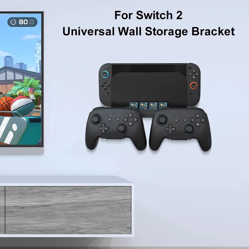 Запчасть для игровой приставки для Nintendo Switch2, черного цвета, 1 шт