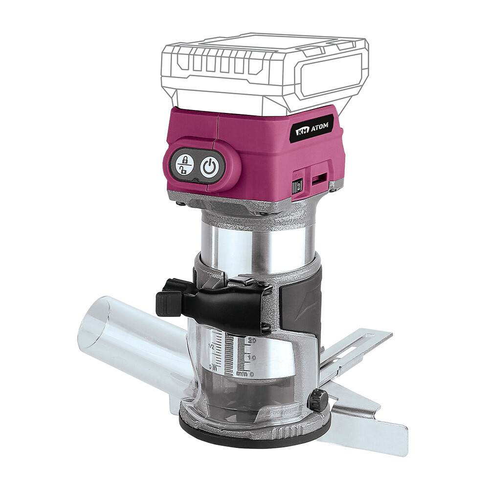 Фрезер аккумуляторный КМ атом CMM-181BL без АКБ и ЗУ