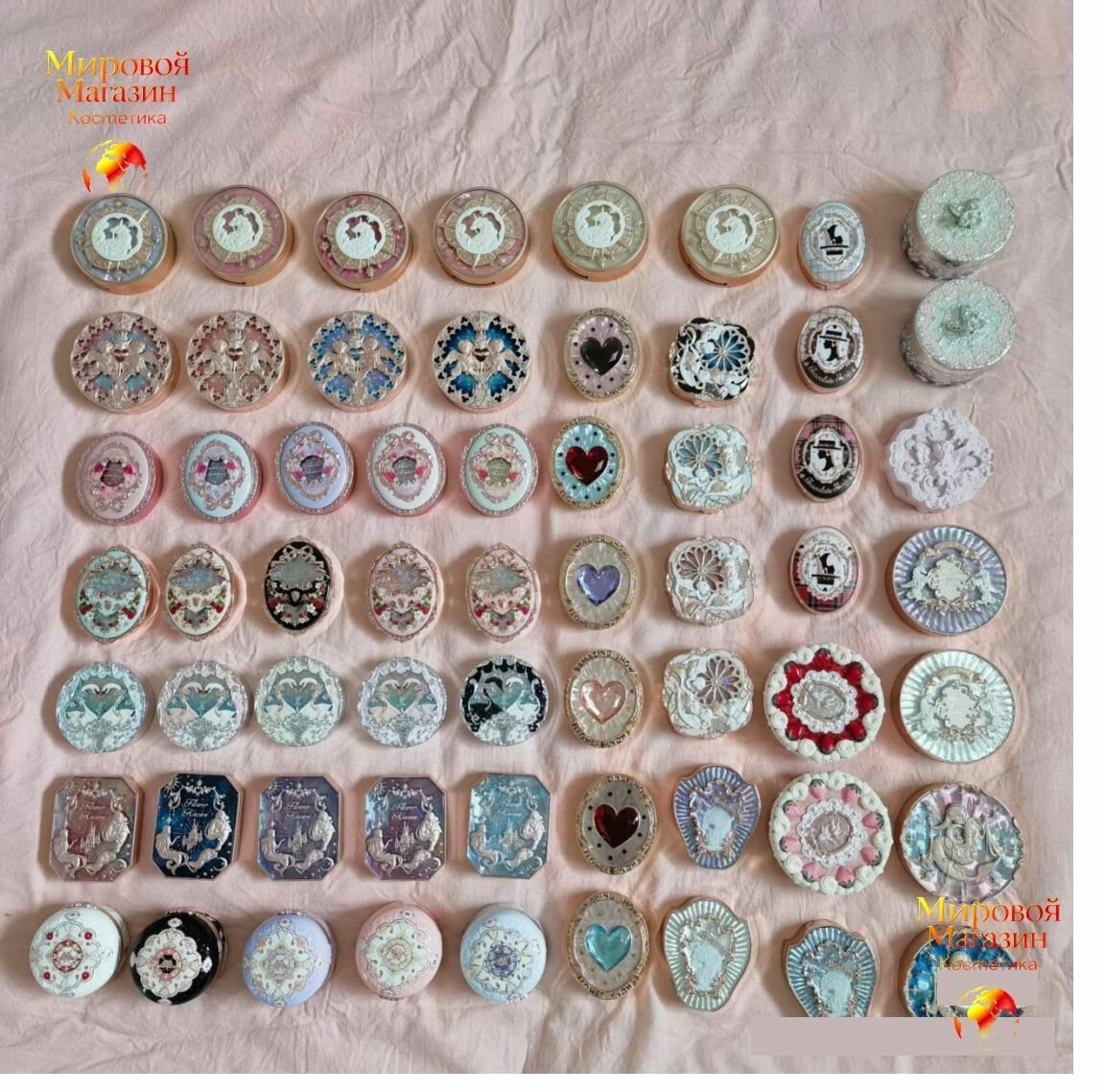 Набор декоративной косметики Flower Knows Слеп коробккоробки(3-4количеств)