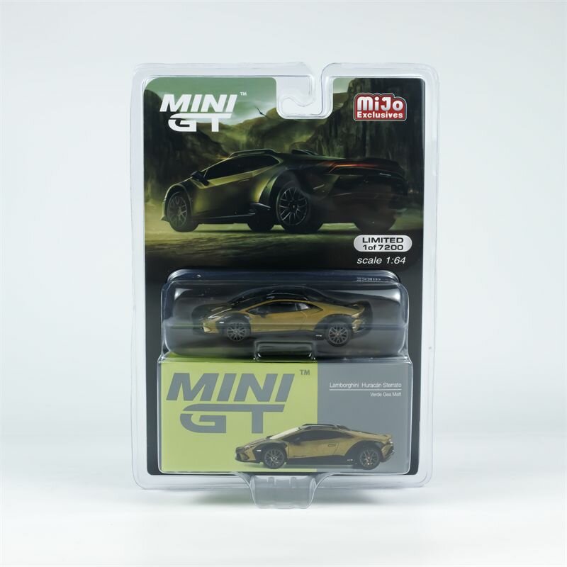 MINI GT x Majorette, литая коллекционная машинка 1:64(779-Lamborghini)