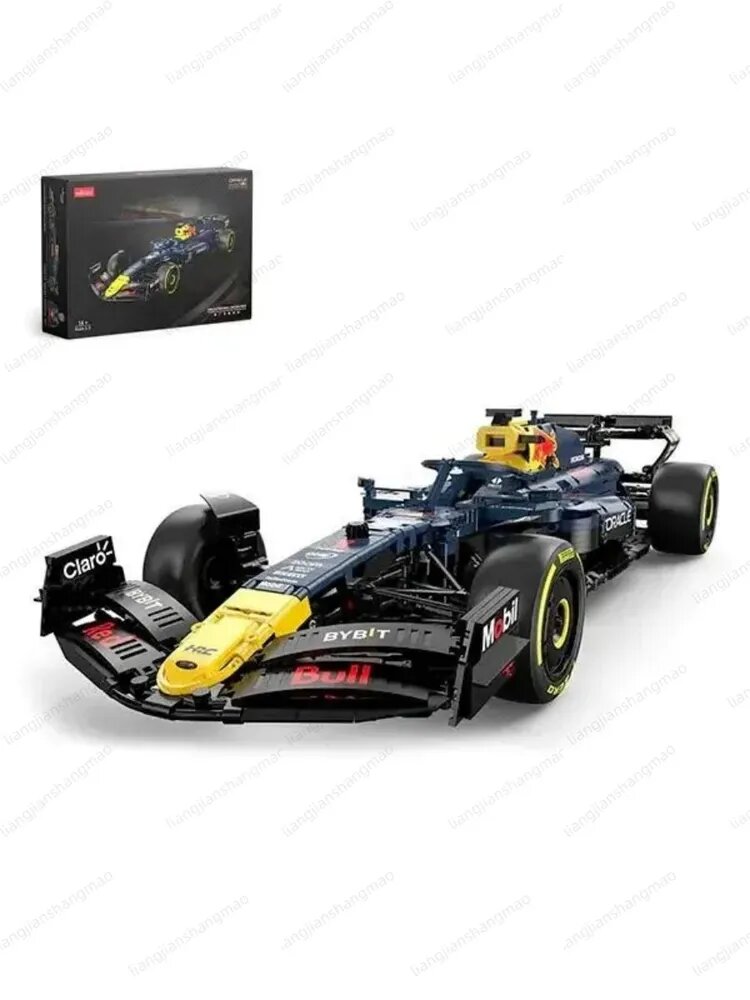 Конструктор 92410 Red Bull F1 RB19 with Box Technic Игрушки Кубики