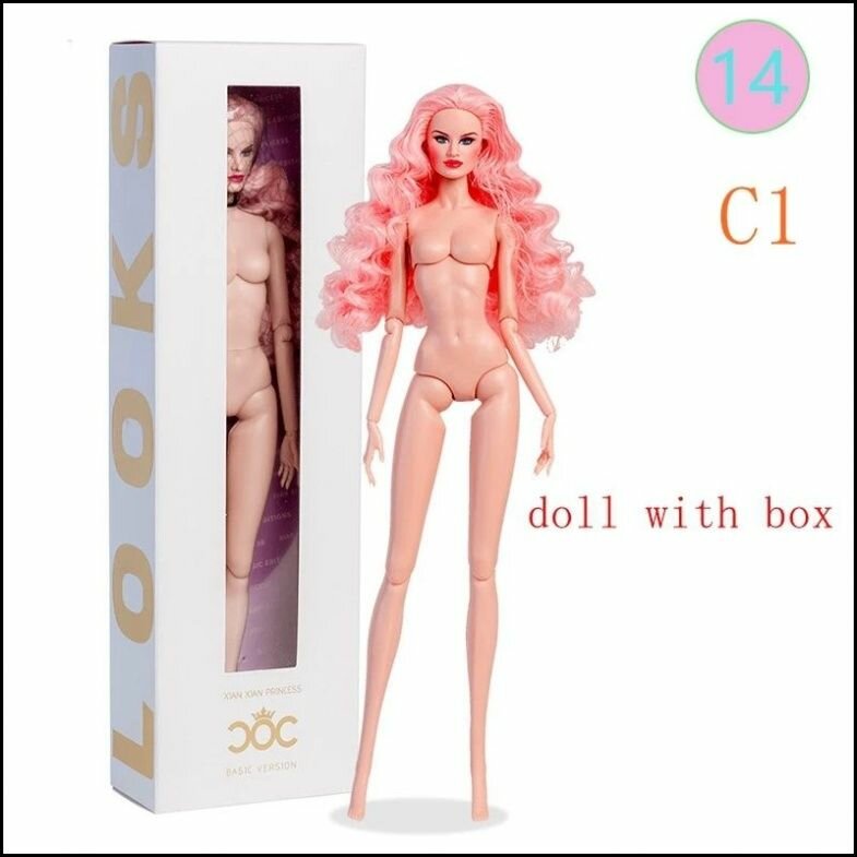 Мода 12 дюймов Супермодель 1/6 BJD Кукла
