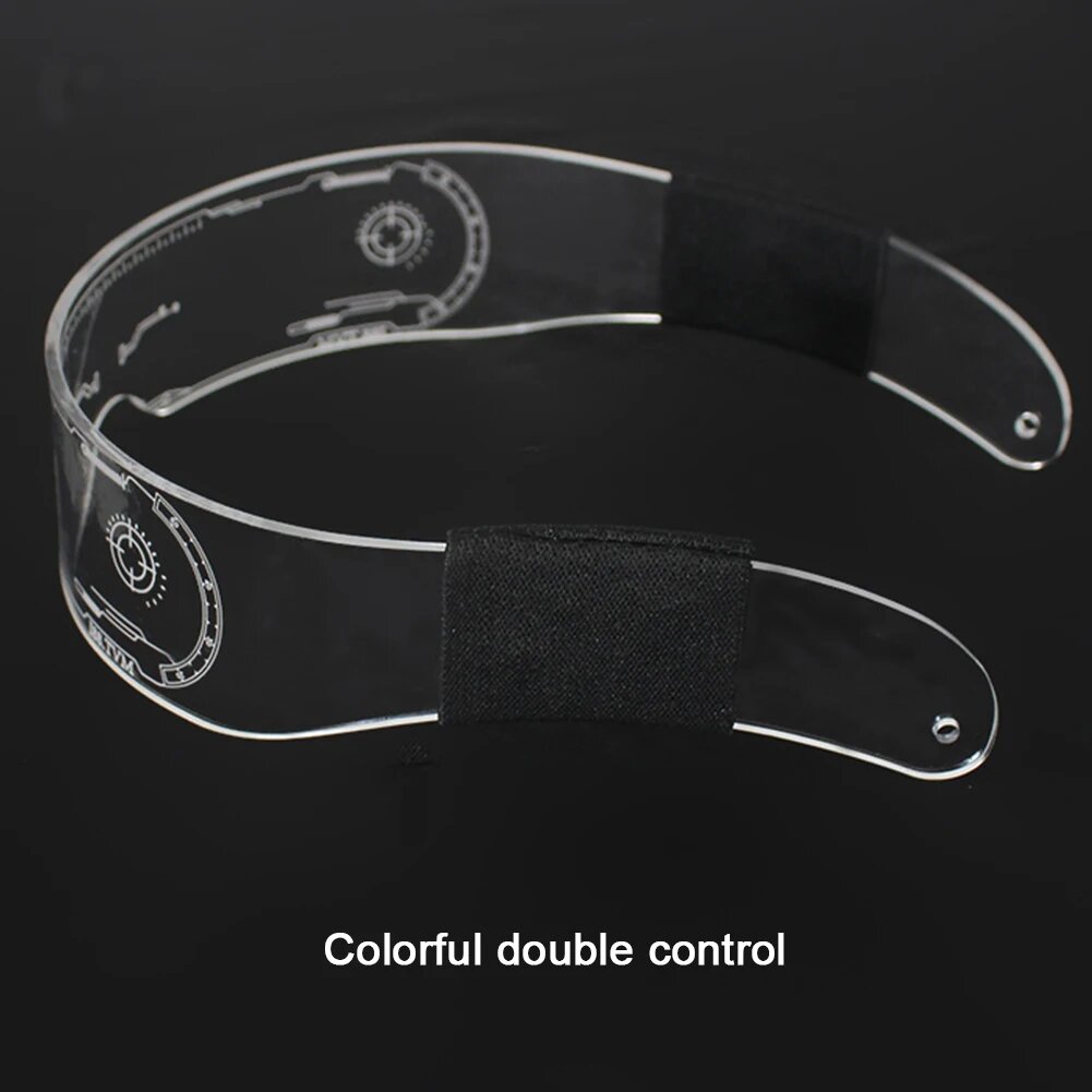 Светодиодные очки на кнопке, аккумулятор, беспроводные светящиеся очки, ночной бар, Черный, A