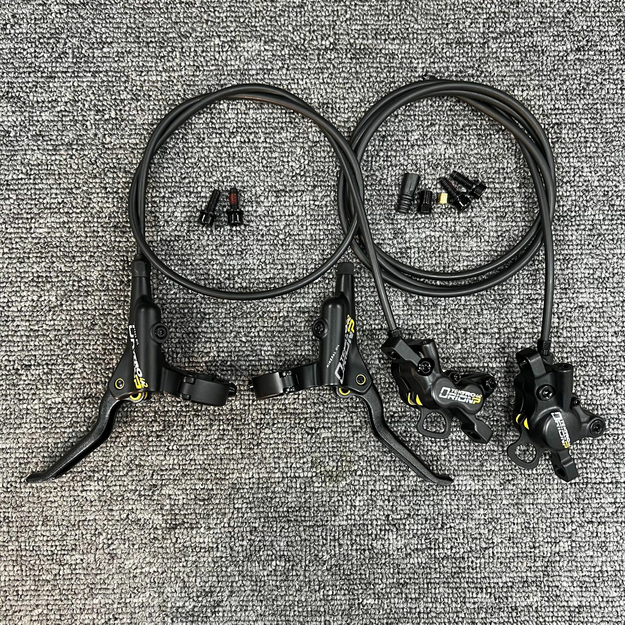 Тормоз гидравлический Tektro HD-M735 Тормоз диск. (перед 1000мм х зад 1700мм) первые 4 поршня задние 2 поршня