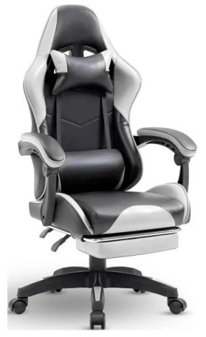 Игровое кресло Byroom Game HEALER White/Black GF-8060-WB
