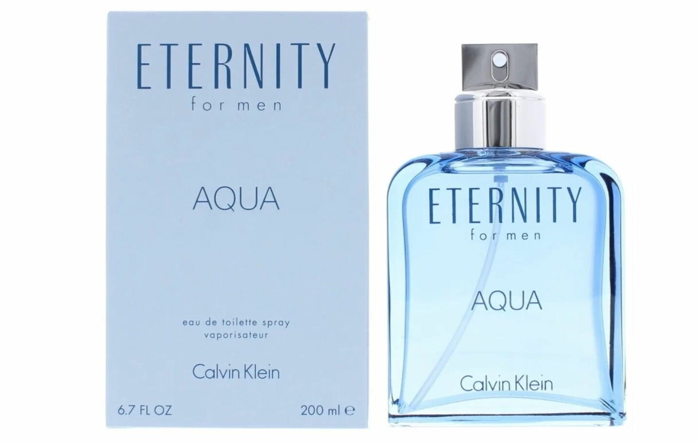 Туалетная вода Calvin Klein Eternity Aqua for Men 200 мл, древесные фужерные