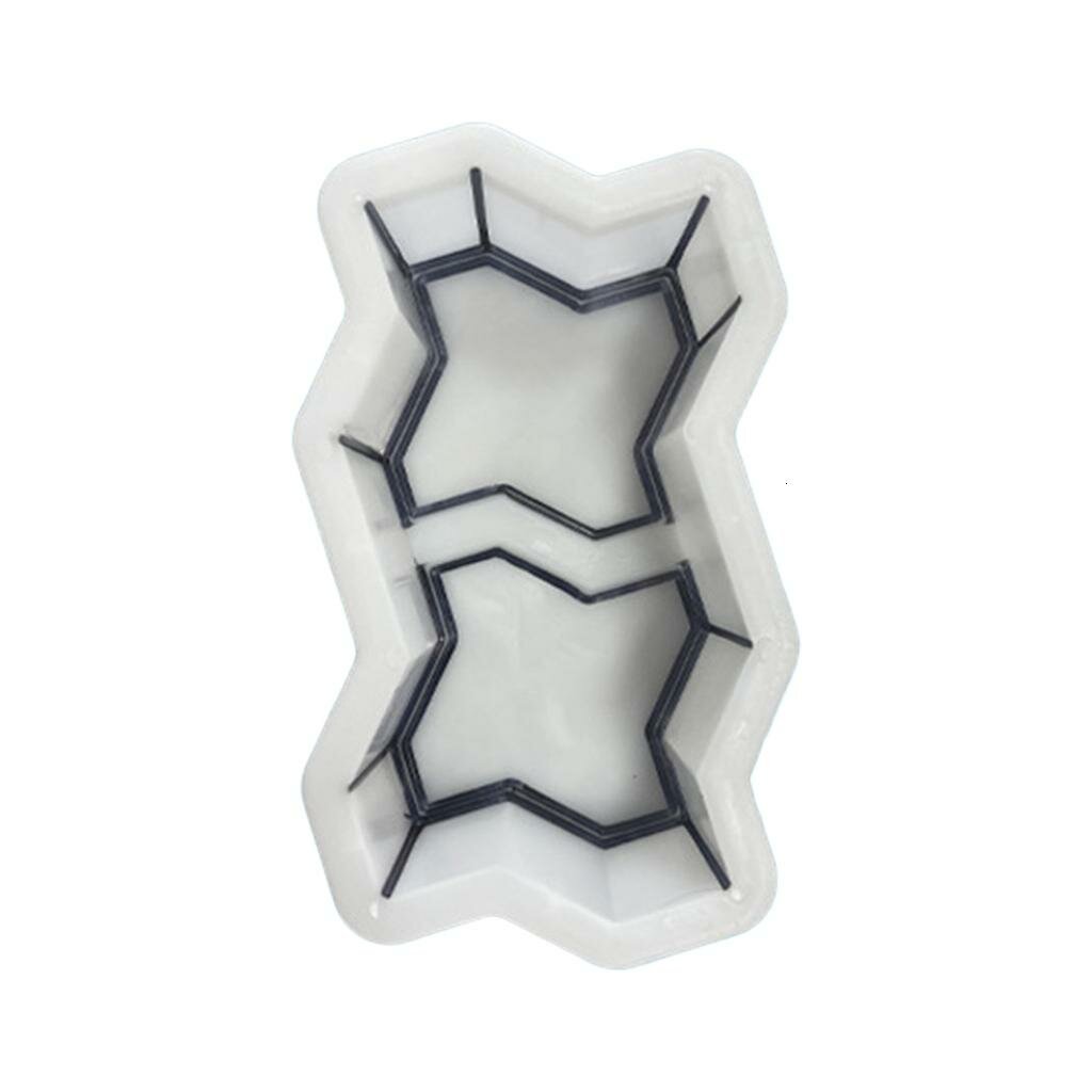 Форма для бетонных садовых дорожек