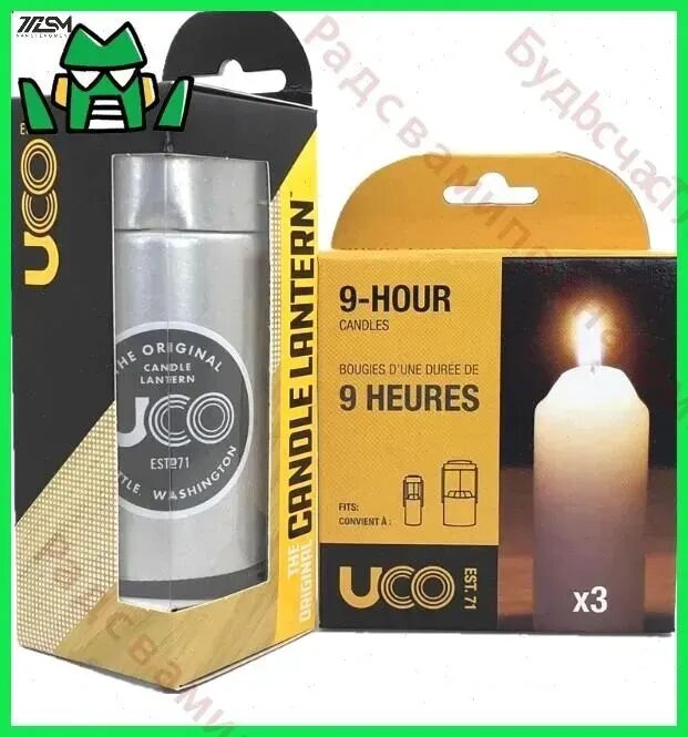 Свечной фонарь UCO Original Candle Lantern Seattle Washington Зеленый — фото 1