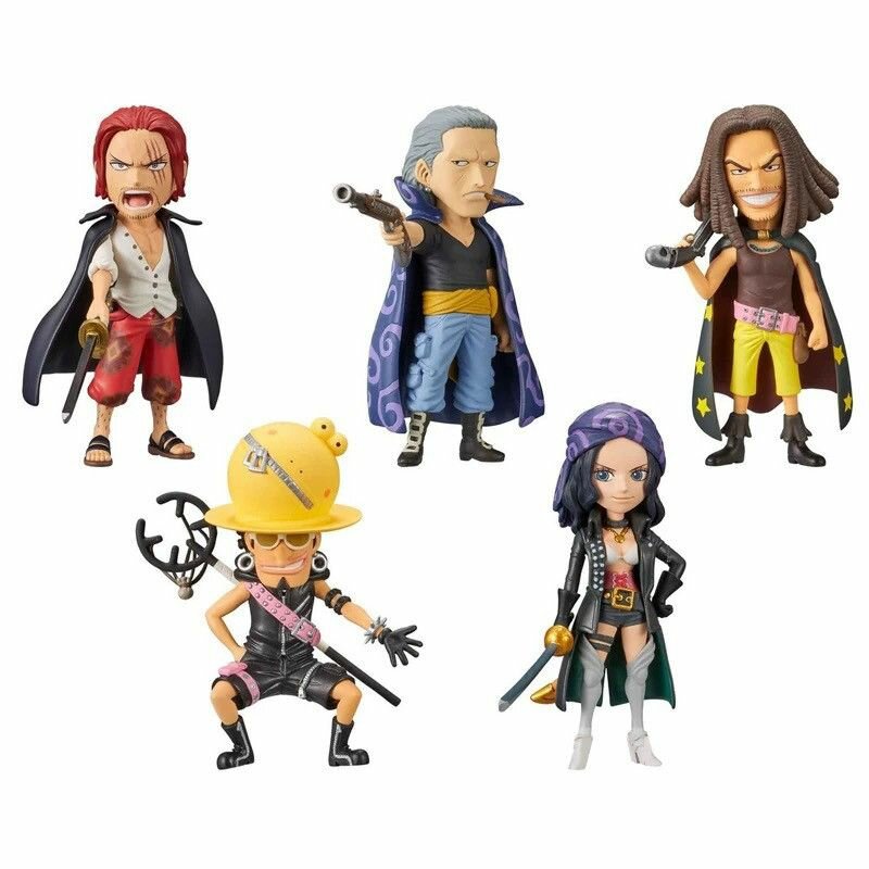 Экшн-фигурка BANDAI BANPRESTO One Piece Red-haired Songbird WCF Volume 3, модель движущегося персонажа, выпущенная ограниченным тиражом.