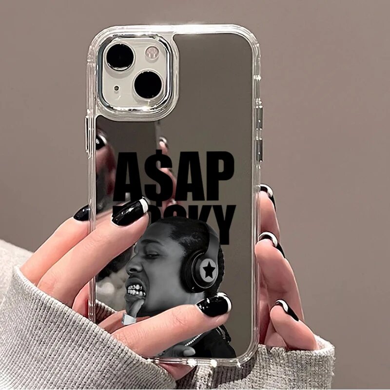 Чехол ASAP Rocky для iPhone 14, прозрачный