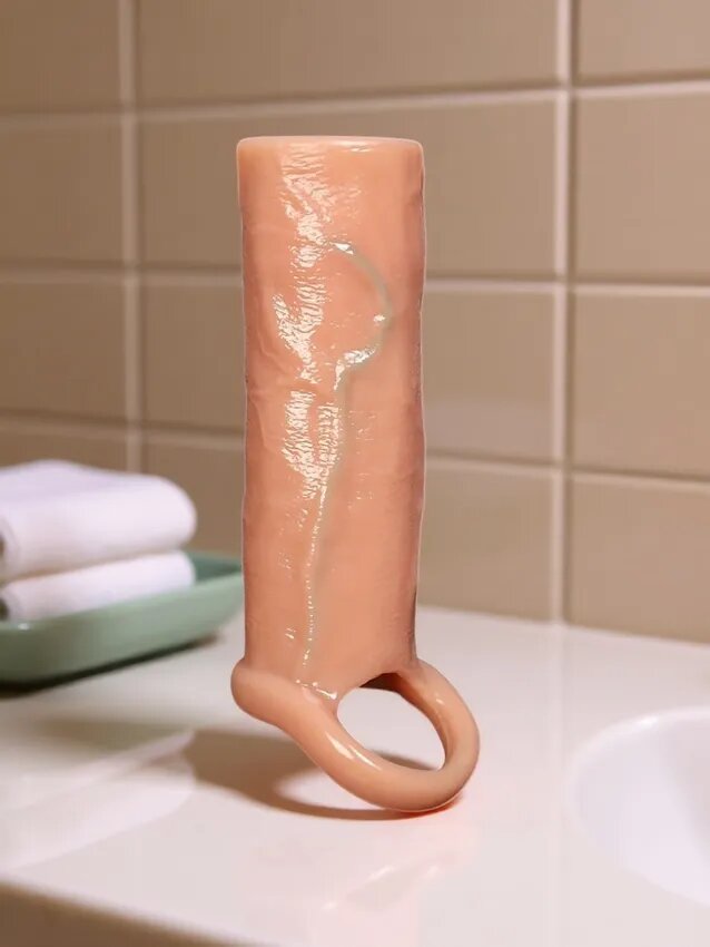 Насадка для поддержания пениса при недостаточной эрекции LoveToy ,12 см