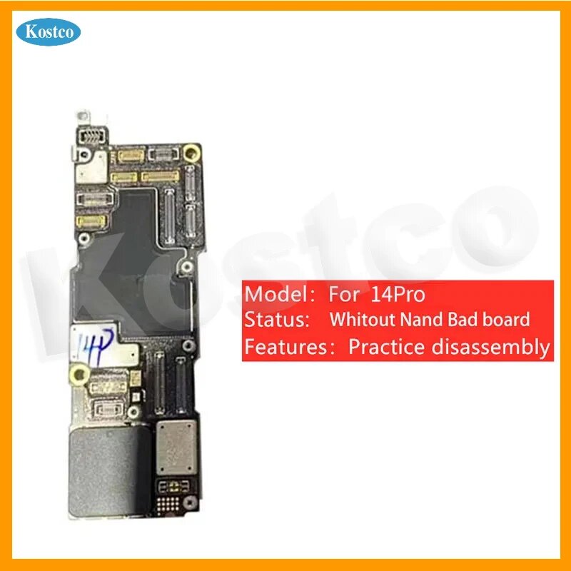 Поврежденная плохая материнская плата, подходящая для iPhone X-15 PM. Полная автономная 14 Pro