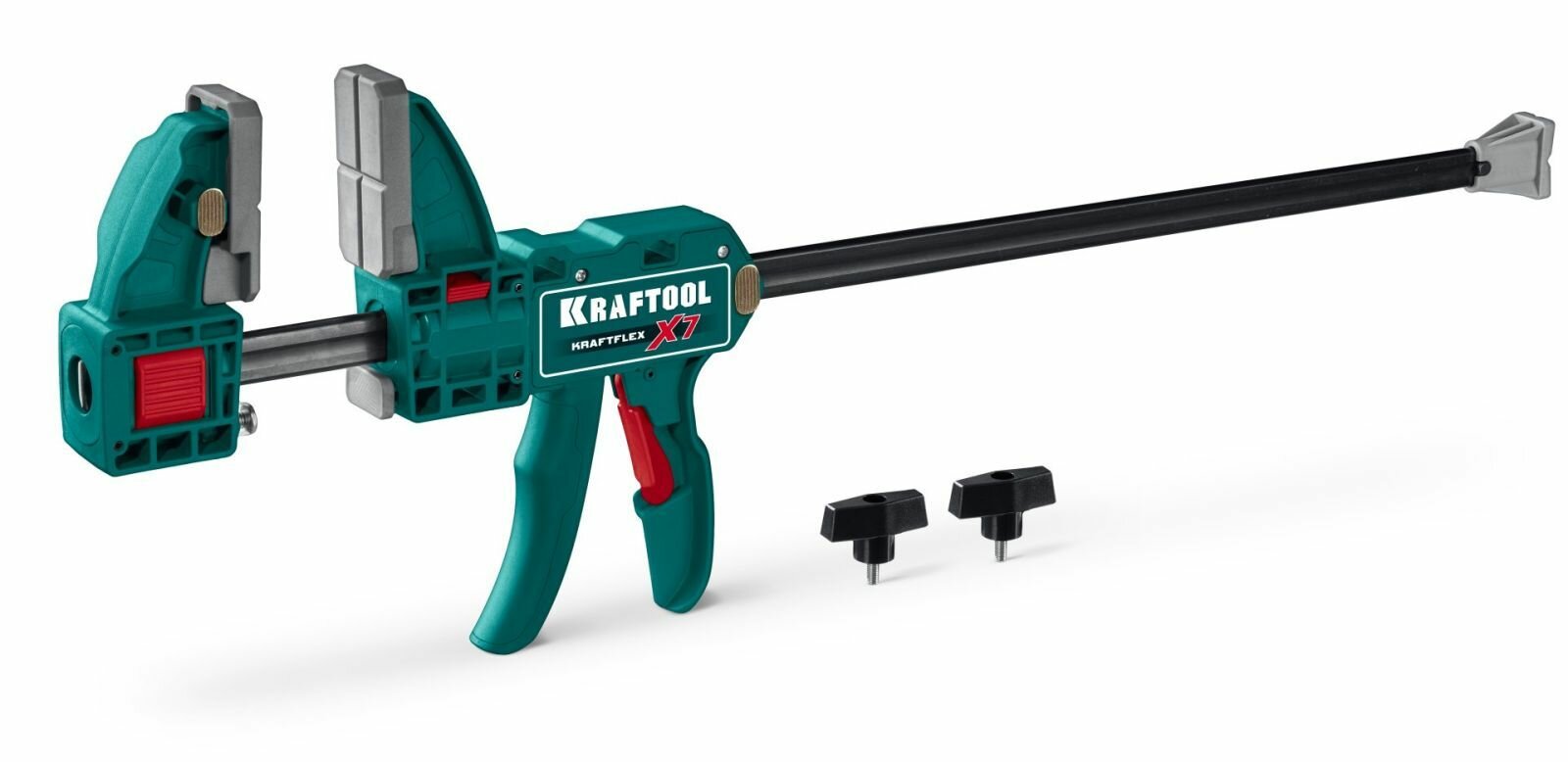 Струбцина KRAFTOOL KRAFTFLEX 450x85 мм, многофункциональная быстрозажимная система, увеличенный вылет