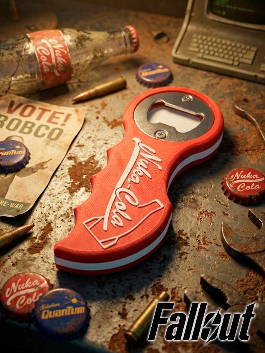 Открывашка для бутылок Nuka-Cola из игры Фоллаут Fallout