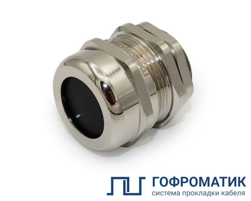 Ввод кабельный PG13.5 УТ1.5 IP68 d6-12мм латунь гофроматик zeta30147