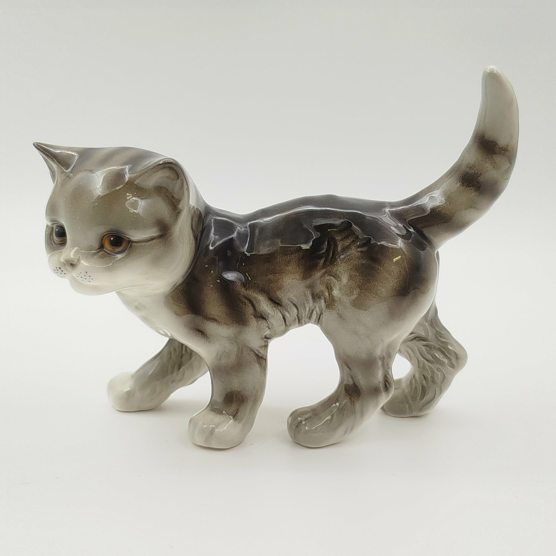 Статуэтка "Котенок", фарфор, роспись, Goebel, Германия, 1970-1990 гг.