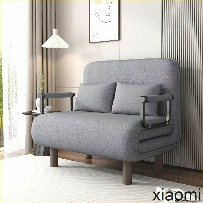 Диван раскладной, механизм Реклайнер, 100х190х28 см, серый